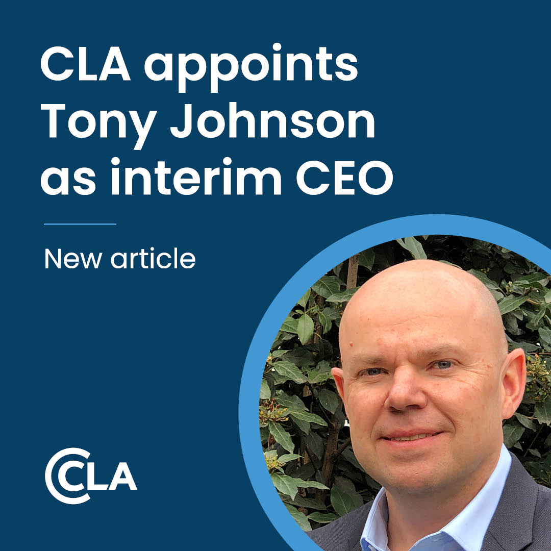CLA appoints Tony Johnson as interim CEO | Copyright Licensing Agency